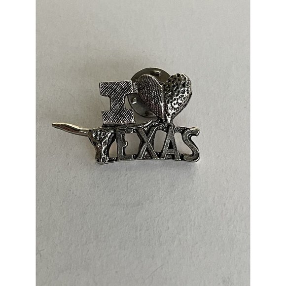 Other | I Love Texas Pin Pinback Pb34a | Poshmark